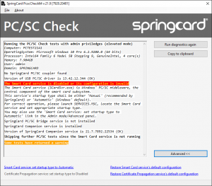 PCSCCheck, the all-in-one tool to validate and tune your PC/SC installation – SpringCard TechZone