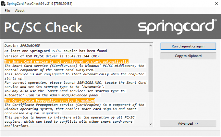 PCSCCheck, the all-in-one tool to validate and tune your PC/SC ...