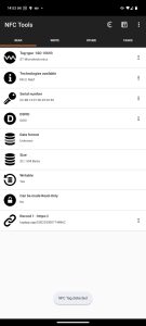 NFC Tools, a cool application for working with NFC tags and a PC/SC ...