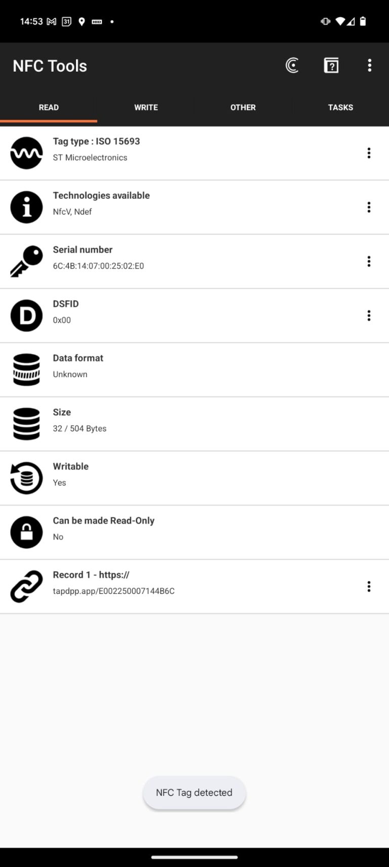 NFC Tools, a cool application for working with NFC tags and a PC/SC reader – SpringCard TechZone