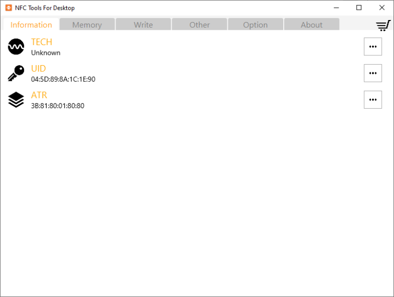 NFC Tools, a cool application for working with NFC tags and a PC/SC ...