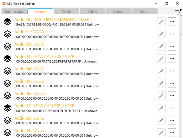 NFC Tools, a cool application for working with NFC tags and a PC/SC ...