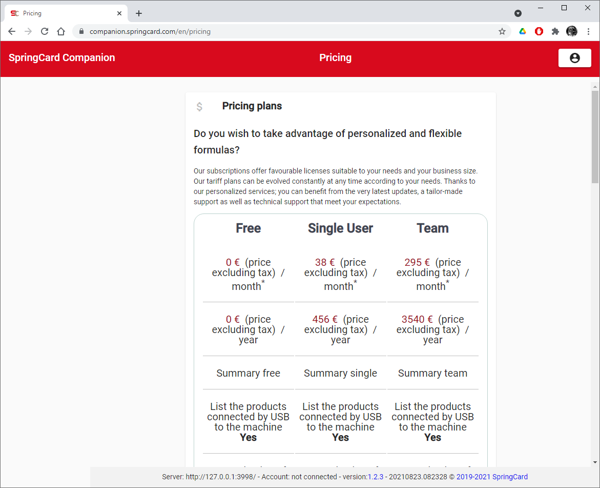 Getting started with SpringCard Companion – www.springcard.com